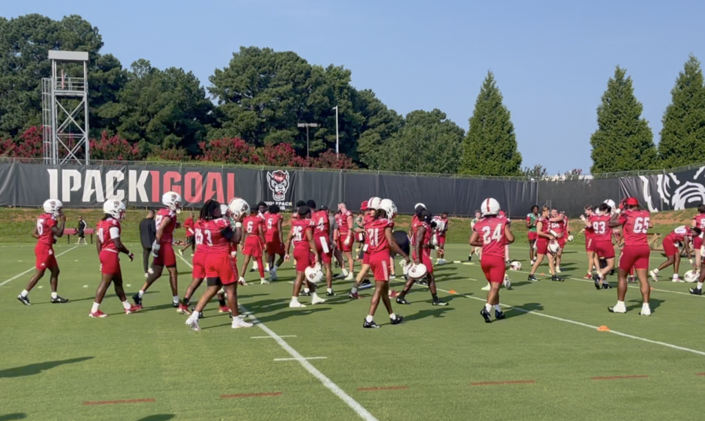 WATCH: An Inside Look at NC State's 1st Fall Practice of '24 from Pack Insider - Pack Insider